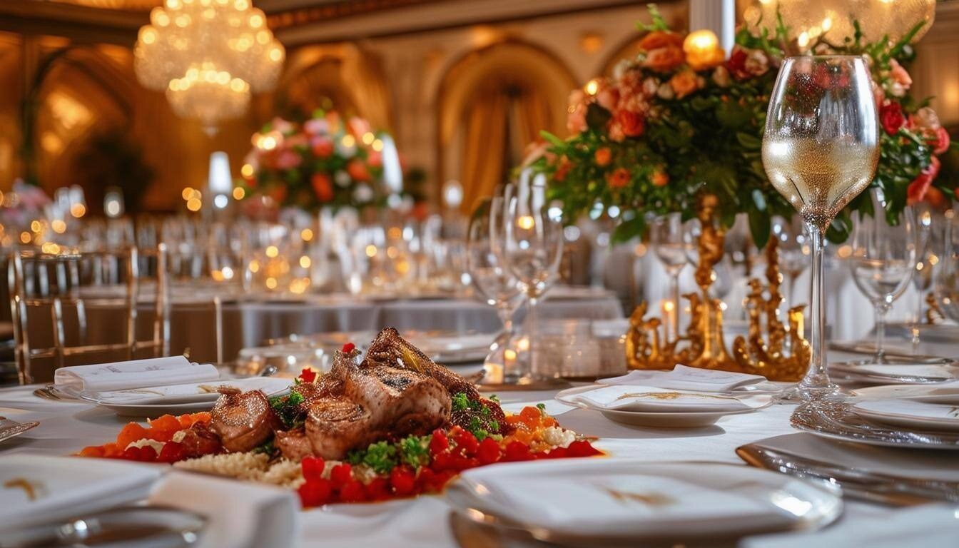 4 "Must Haves" bei einem Gala Dinner